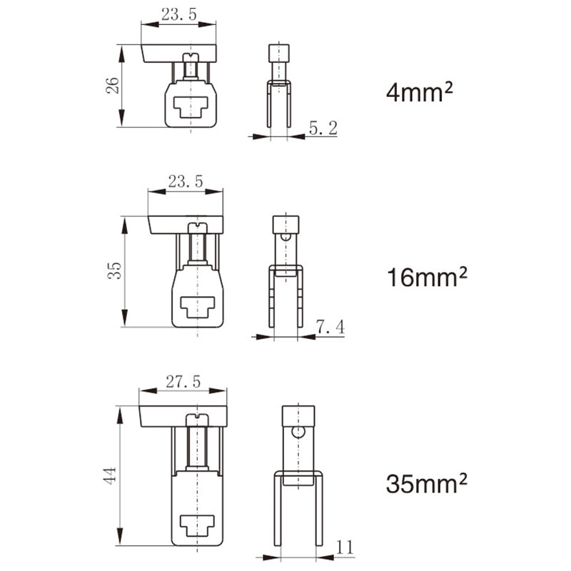 Custom CZ8000 Series Line pressing terminal Suppliers, Company - CZ ...